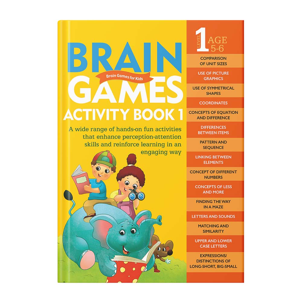 Brain Games ActivityBook-Kids Lvl1:Book1 For Kids Philippines